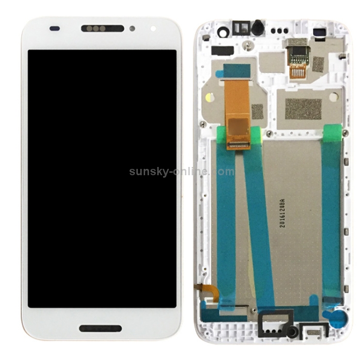 프레임이 있는 Alcatel A3 5046 / 5046D / 5046X / OT5046 디지타이저 전체 어셈블리용 OEM LCD ...