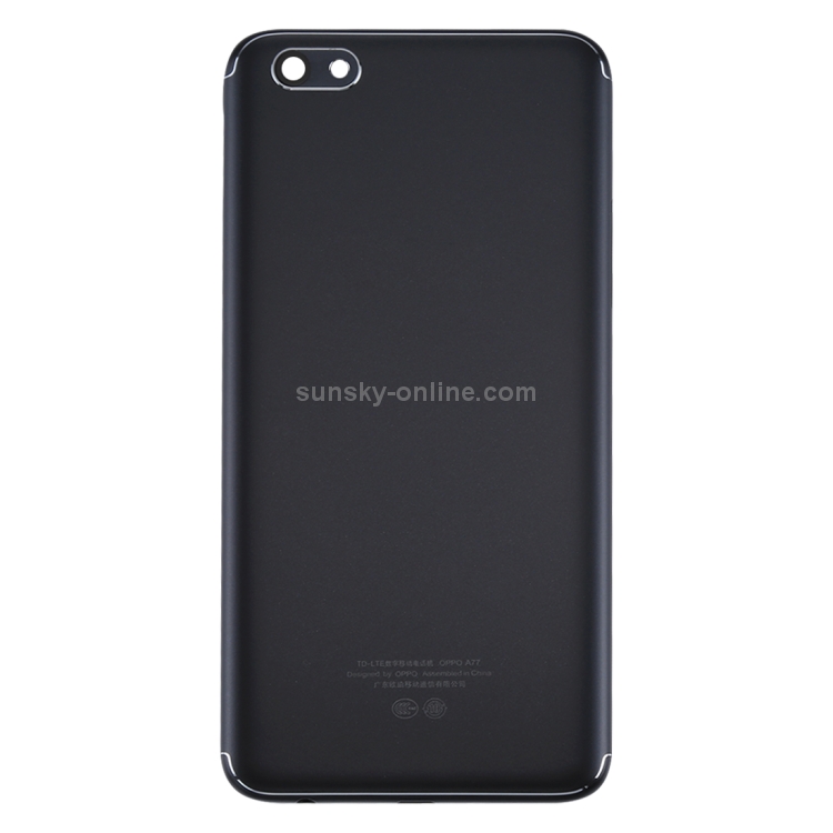For OPPO A77 Back Cover (Black)