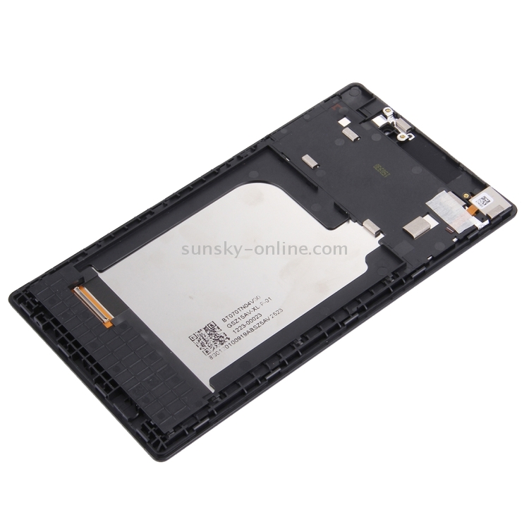 SUNSKY - شاشة LCD ومحول رقمي مجموعة كاملة مع إطار لجهاز Lenovo Tab 2 A7 ...