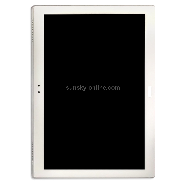Lenovo TAB4 Plus TB-X704 / TB-X704L(흰색)용 프레임이 있는 LCD 화면 및 디지타이저 전체 어셈블리