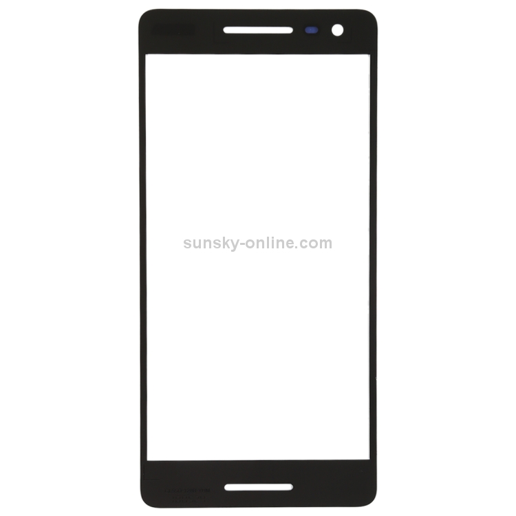 Nokia 2.1 TA-1080 TA-1084 A-1086 TA-1092 TA-1093 용 전면 화면 외부 유리 렌즈 (검정색)