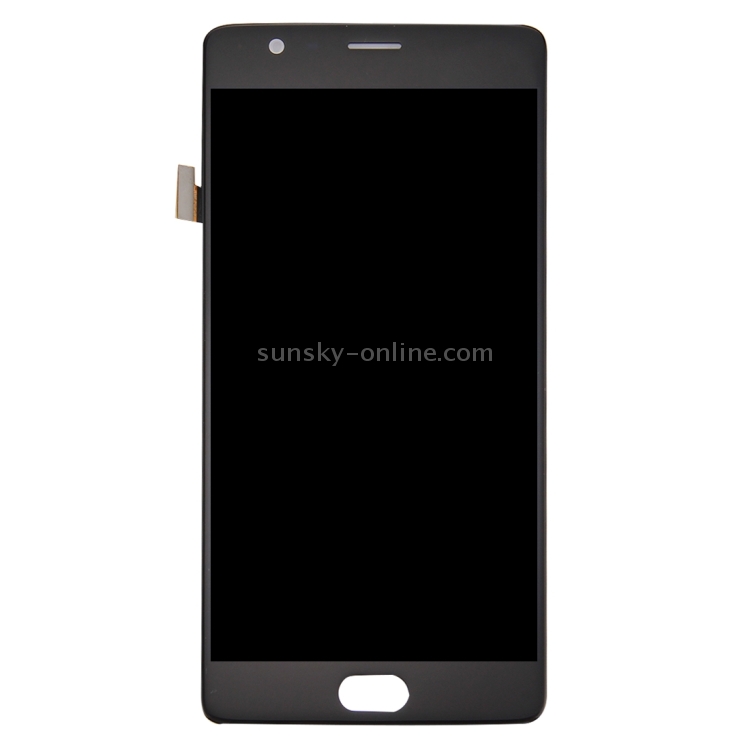 For OnePlus 3T with Digitizer Full Assembly OEM LCD Screen (Black)