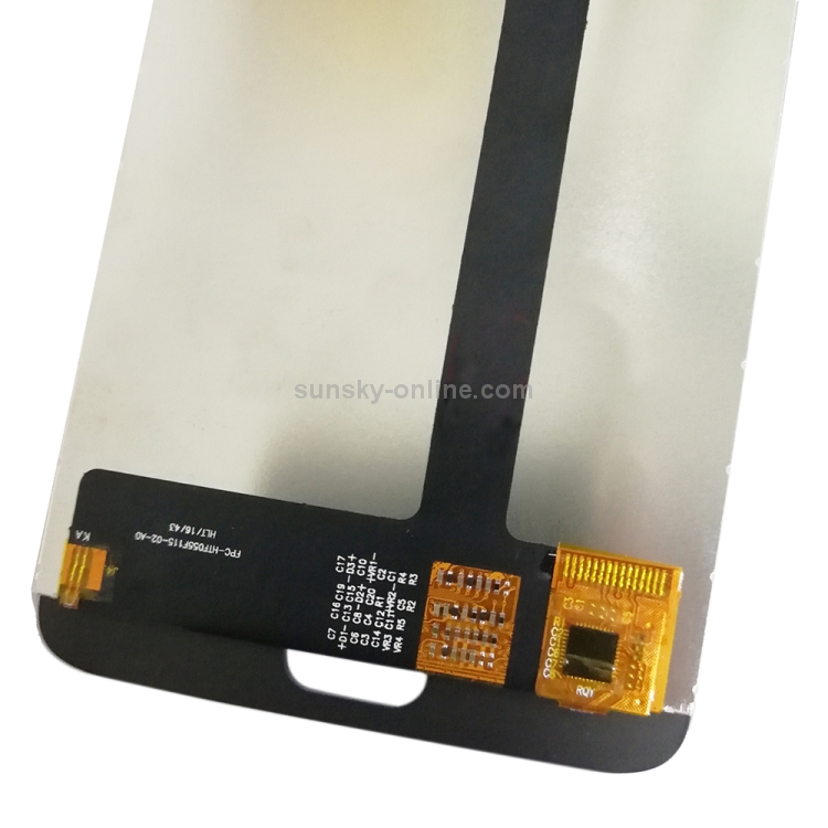 หน้าจอ TFT LCD สำหรับ Elephone S7 พร้อมชุดประกอบ Digitizer แบบเต็ม (สีทอง)