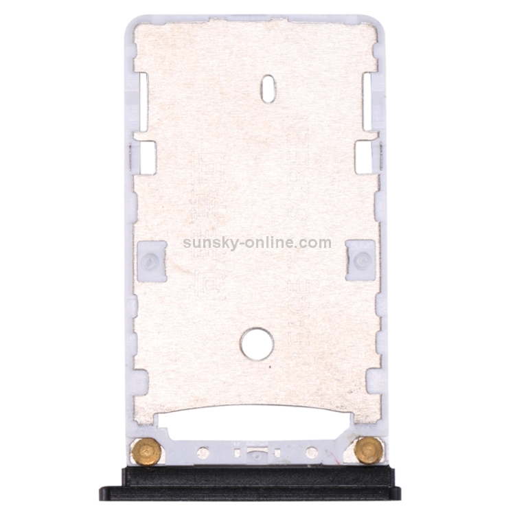 For Xiaomi Mi Max 2 SIM & SIM / TF Card Tray(Black)