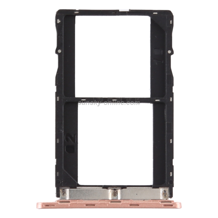 สำหรับ Tecno Spark Plus K9 ถาดซิมการ์ด + ถาดซิมการ์ด (สีทอง)