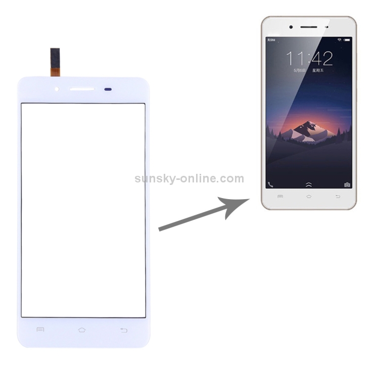 For vivo V3 Touch Panel(White)