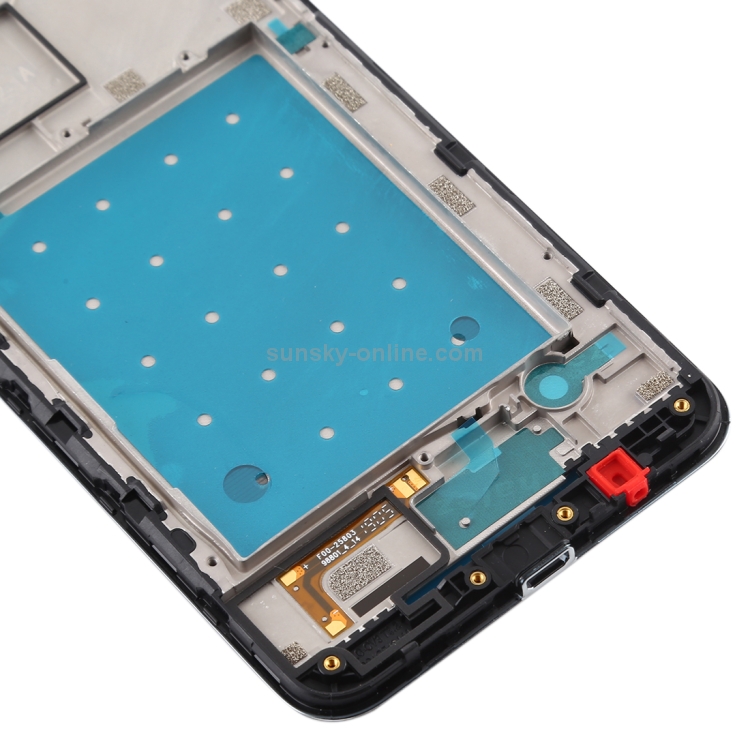 แผ่นปิดกรอบหน้าจอ LCD สำหรับ LG K11 (2018) (สีเงิน)