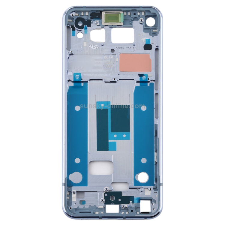 แผ่นปิดกรอบหน้าจอ LCD สำหรับ LG Q70 (Baby Blue)