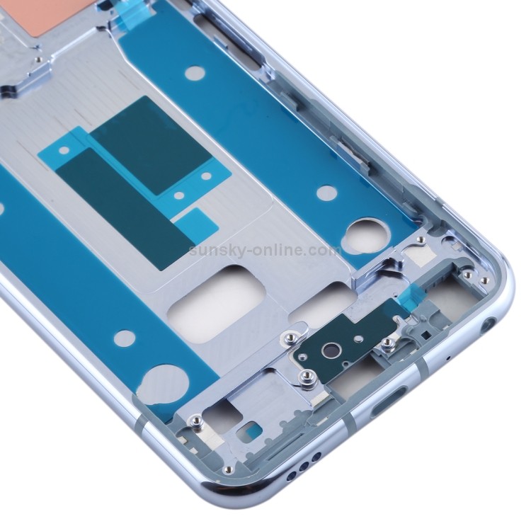 แผ่นปิดกรอบหน้าจอ LCD สำหรับ LG Q70 (Baby Blue)