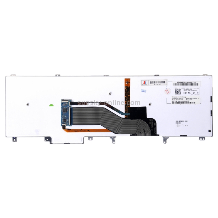 Replacement Keyboards Us Version Keyboard With Keyboard Backlight For Dell Latitude E6520