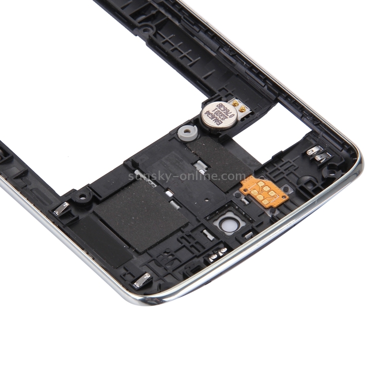 후면 판 하우징 카메라 렌즈 패널, 스피커 링거 부저 및 LG K7 용 진동 모터 (흰색)