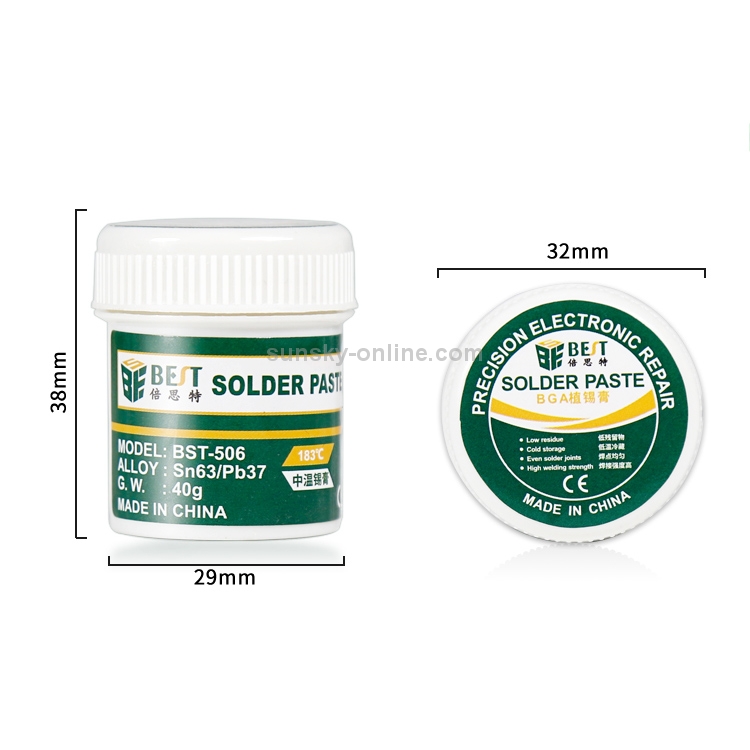 BST-506 40g Electronic Silver Solder Paste