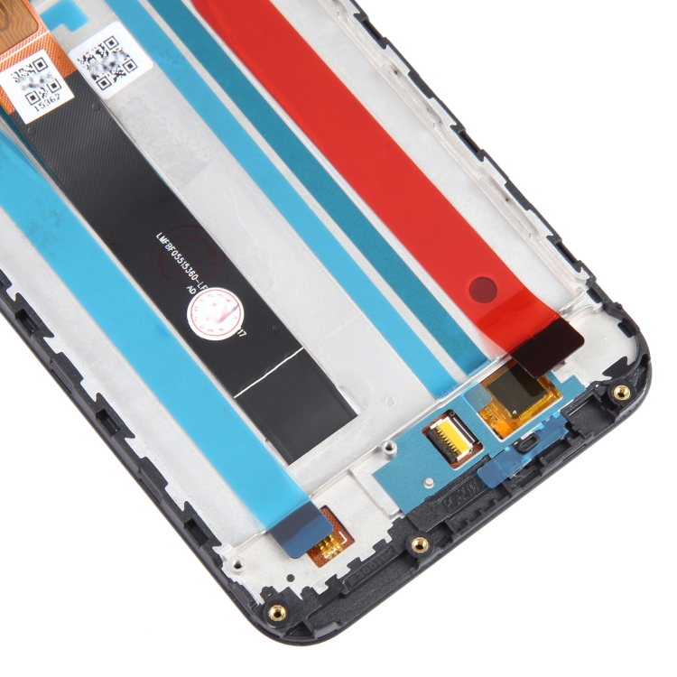 Asus ZenFone Max M1 ZB555KL X00PD 디지타이저 전체 어셈블리(프레임 포함)용 OEM LCD 화면(검정)