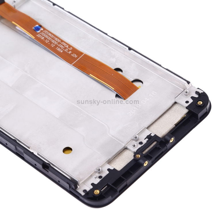 디지타이저 전체 어셈블리 포함 Ulefone Power 3L용 기존 LCD 화면(검은색)