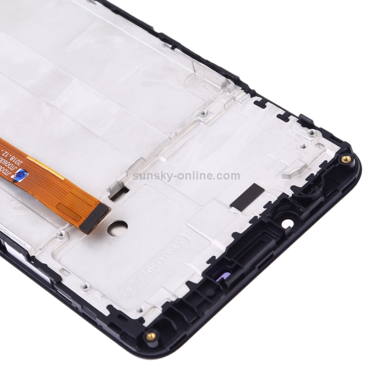 디지타이저 전체 어셈블리 포함 Ulefone Power 3L용 기존 LCD 화면(검은색)