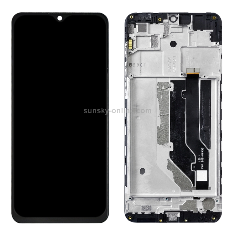 Other Parts - LCD Screen and Digitizer Full Assembly with Frame for ZTE ...