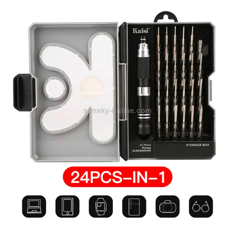 Kaisi KS-1726 24 in 1 Multifunctional Precision Screwdriver Set