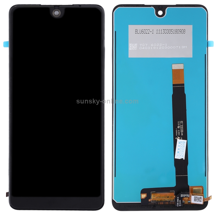หน้าจอ LCD และชุดประกอบ Digitizer สำหรับ Wiko View 2 (สีดำ)