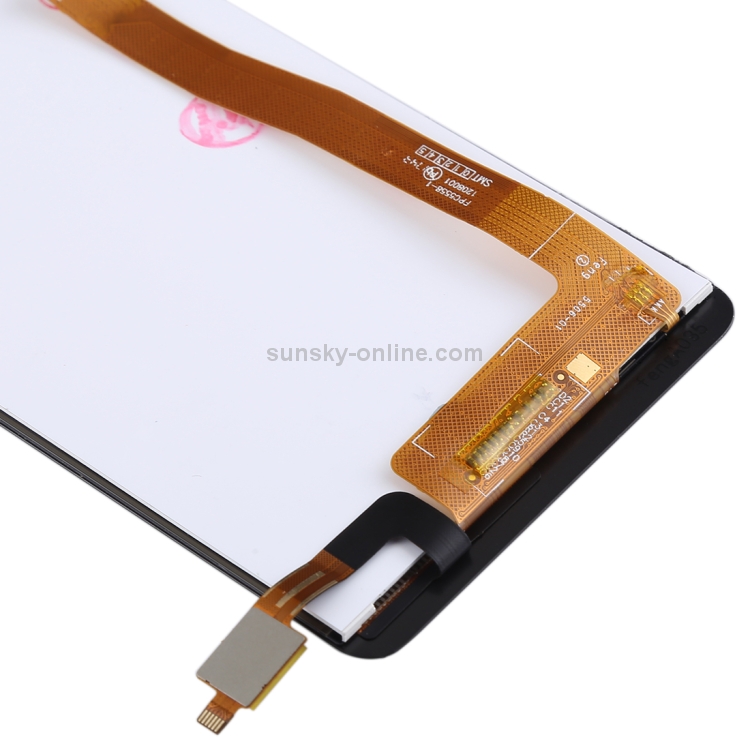 หน้าจอ LCD และชุดประกอบ Digitizer สำหรับ Wiko View Lite (สีดำ)