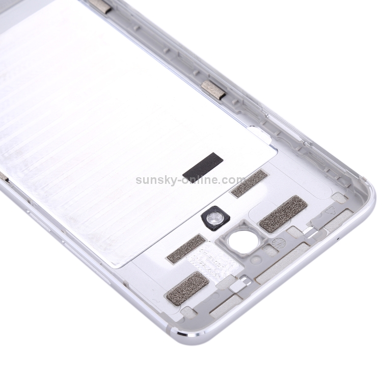 สำหรับ Meizu M5 Note ฝาหลัง (สีเงิน)