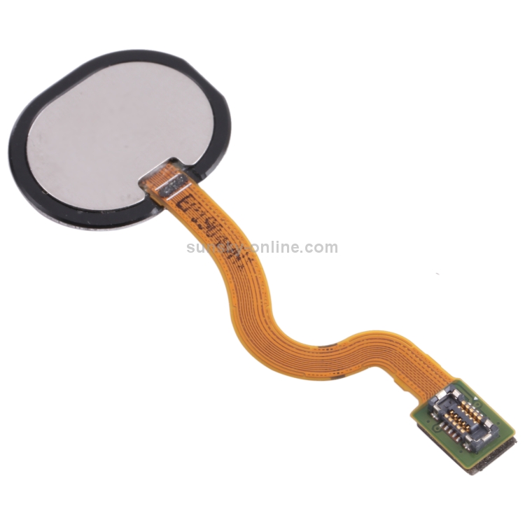 เซ็นเซอร์ลายนิ้วมือ Flex สายเคเบิ้ลสำหรับ Samsung Galaxy A8S SM-G887 (สีดำ)