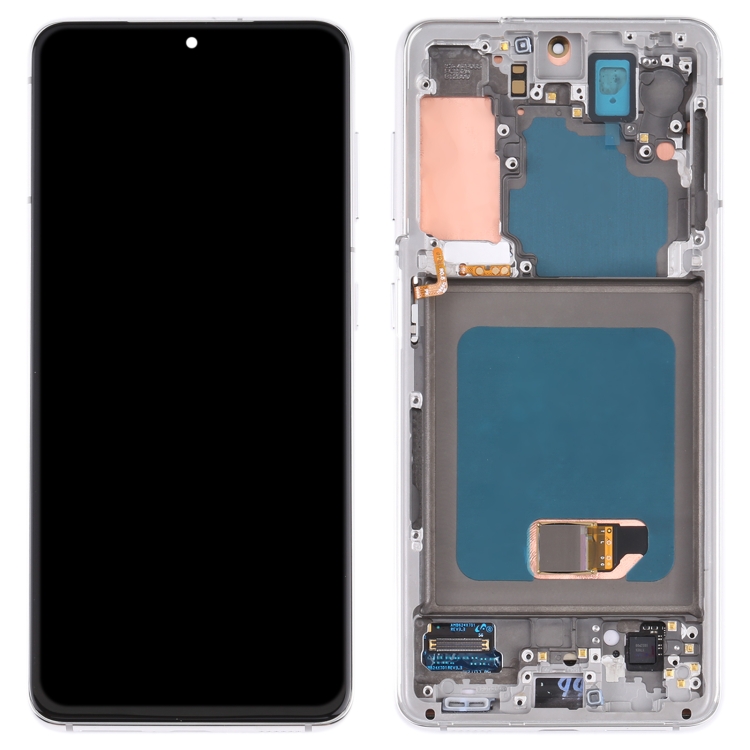 Original Super AMOLED หน้าจอ LCD สำหรับ Samsung Galaxy S21 4G/S21 5G SM ...