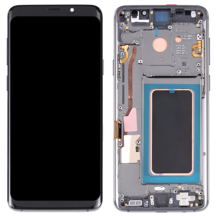 หน้าจอ LCD และชุดประกอบ Digitizer พร้อมกรอบสำหรับ Galaxy S9 / G960F ...