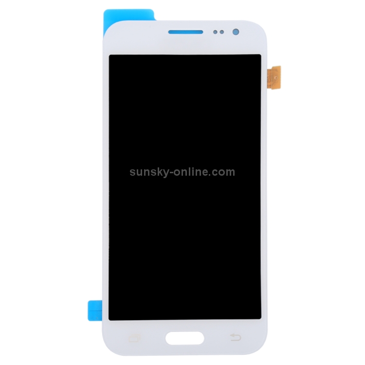 Galaxy J2, J200F, J200Y, J200G, J200H, J200GU 용 오리지널 LCD 디스플레이 + 터치 패널 (흰색)