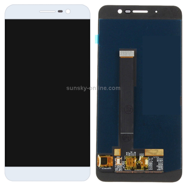 디지타이저 전체 어셈블리가 있는 ZTE Blade A910 BA910용 OEM LCD 화면(흰색)