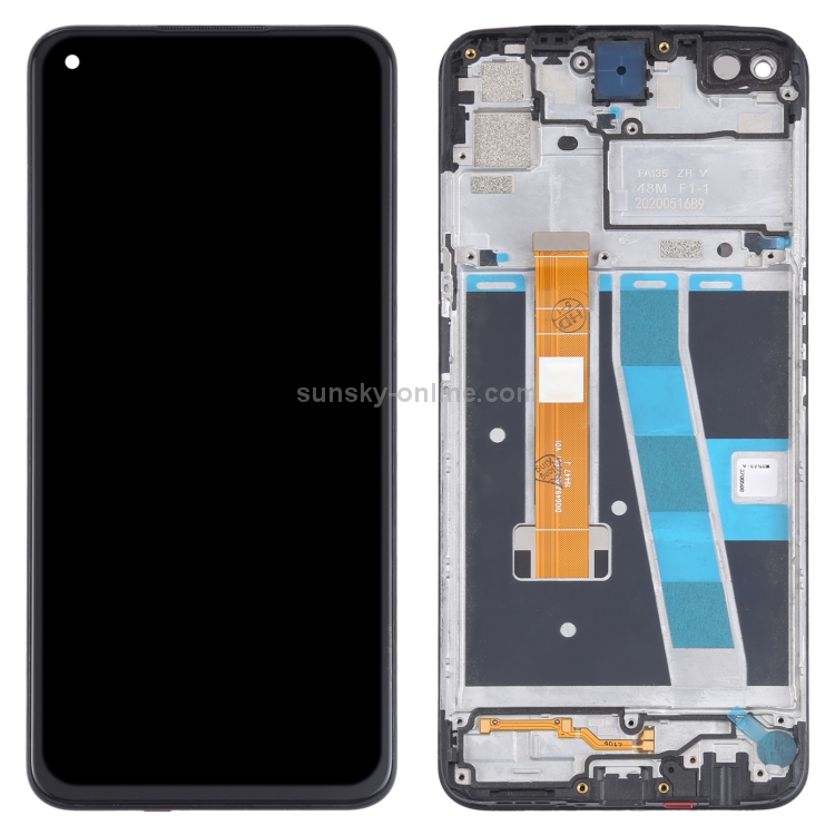 Original LCD Screen and Digitizer Full Assembly With Frame for OPPO A72 ...