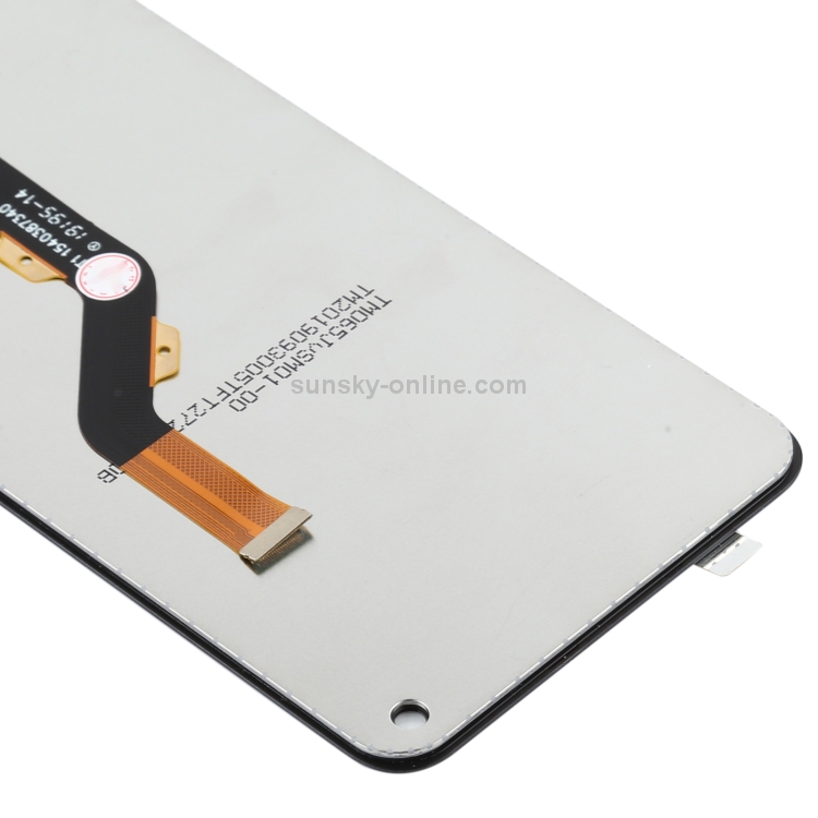 Infinix S5 / S5 Lite X652 X652B, X652C 용 LCD 화면 및 디지타이저 전체 어셈블리
