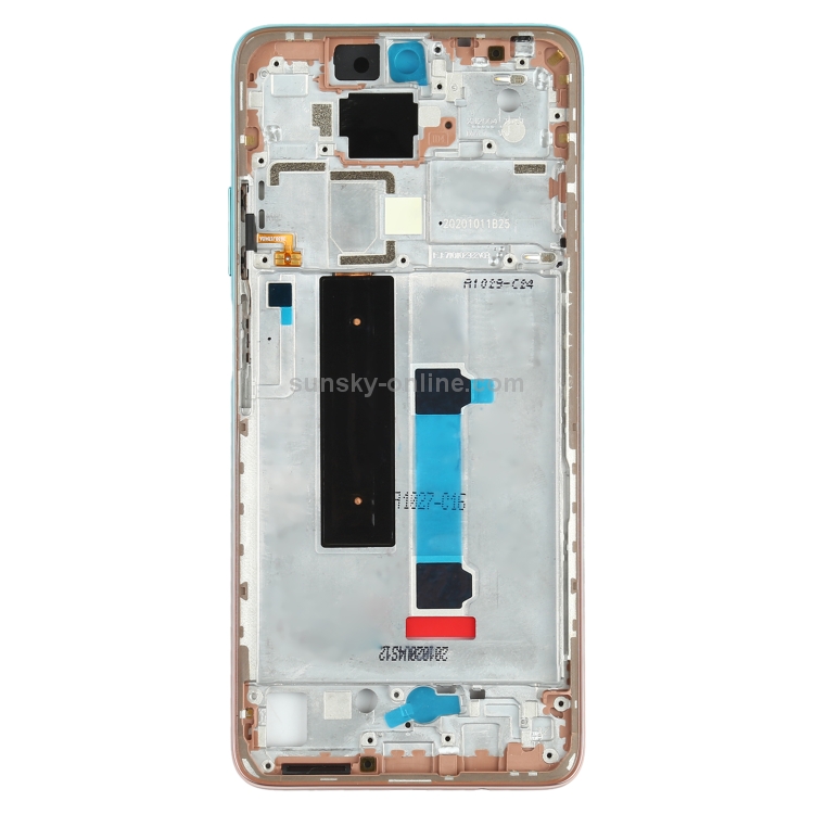 Originele voorhuizen LCD Frame Bezelplaat voor Xiaomi Redmi Note 9 Pro ...