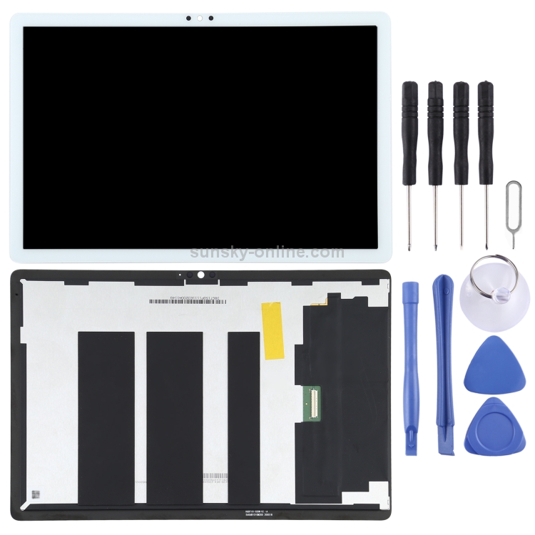 Huawei MatePad T10s AGS3-L09 AGS3-W09 디지타이저 전체 어셈블리(흰색)용 기존 LCD 화면