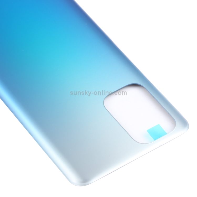 Xiaomi Redmi 노트 10S M2101K7BG (파란색)에 대한 원래 뒷면 배터리 커버