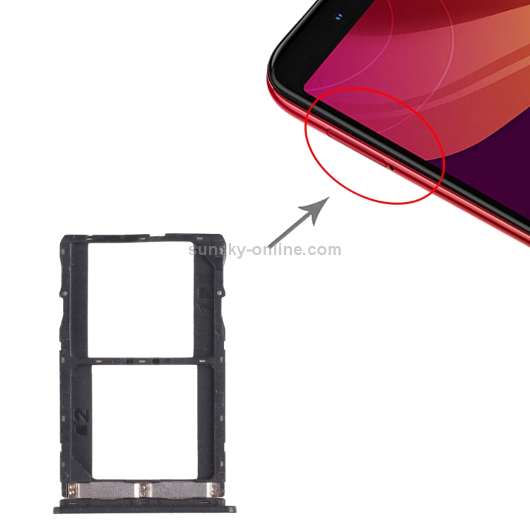 For Infinix Note 5 Stylus X605 SIM Card Tray + SIM Card Tray + Micro SD ...