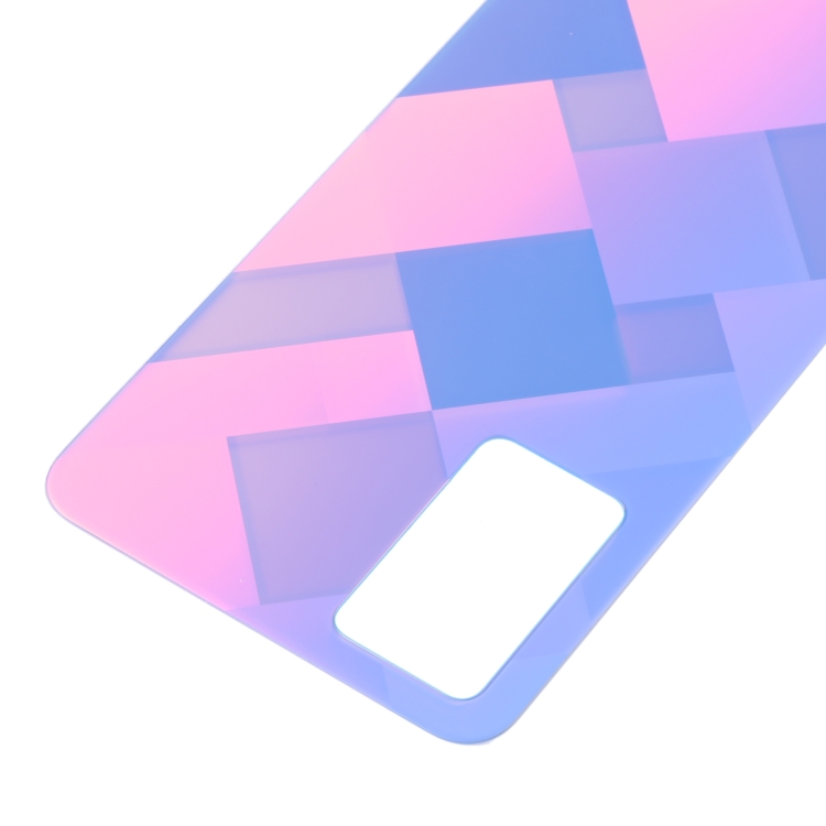 Vivo용 V21e / Y73 V2059 V2146 V2061 유리 배터리 후면 커버(보라색)