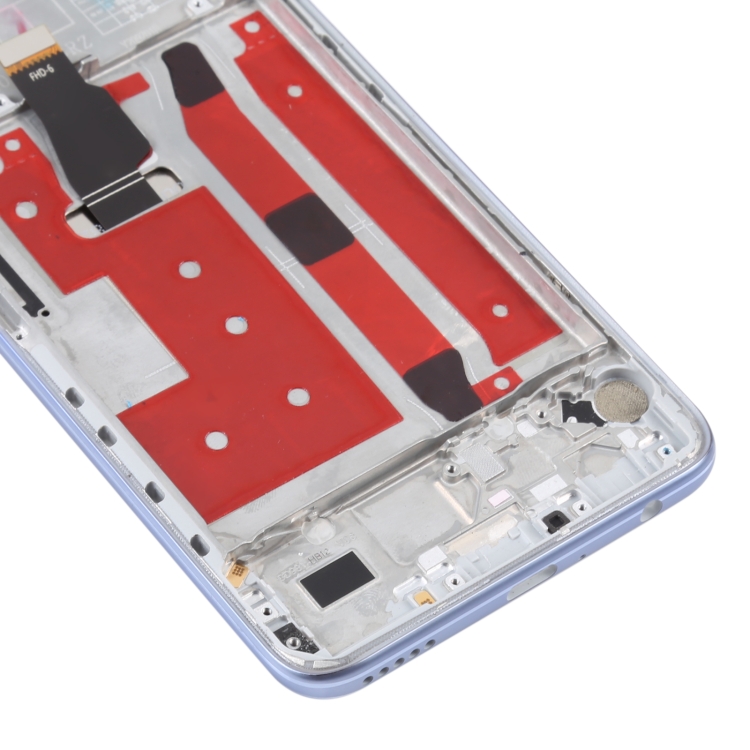 Huawei Nova 7 SE / Honor 30S 디지타이저용 기존 LCD 화면 프레임이 있는 전체 어셈블리