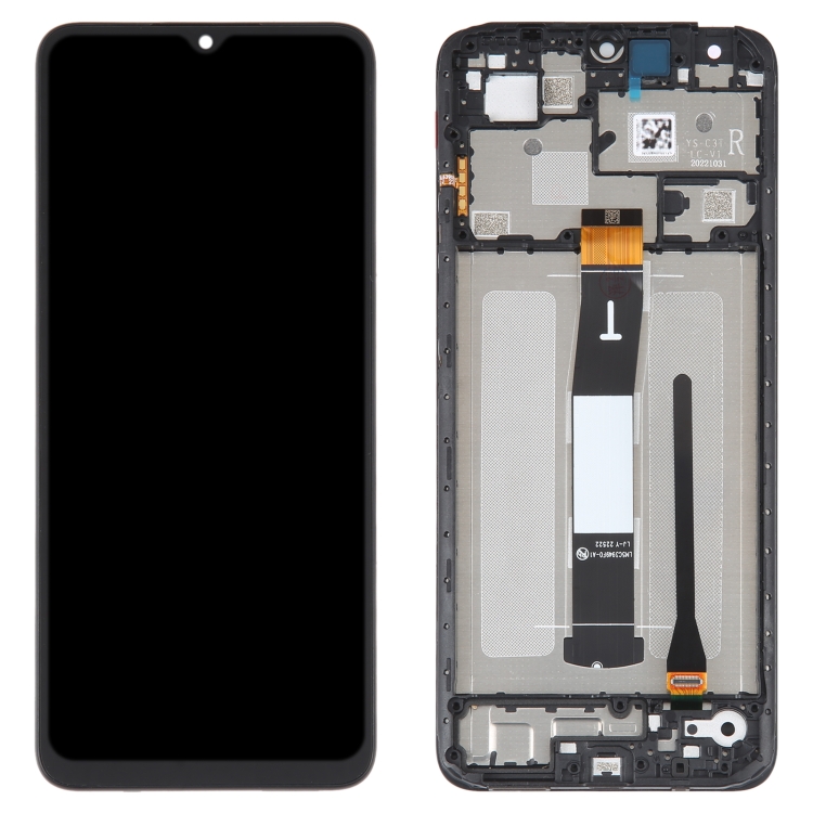 AMOLED Original LCD Screen For Xiaomi Redmi 12C Digitizer Full Assembly ...