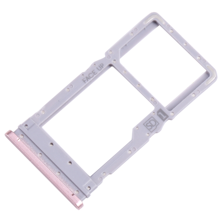 For Motorola Moto G Stylus 2022 SIM Card Tray + Micro SD Card Tray (Gold)