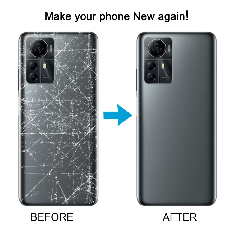 Para ZTE Blade A72S A7050 tapa trasera de batería