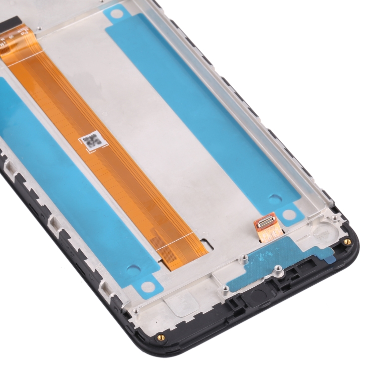 Ulefone Note 12P 디지타이저 전체 어셈블리(프레임 포함)용 Origina LCD 화면(검정)