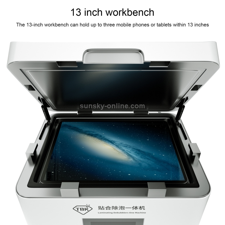 TBK808A Fitting and Defoaming All-in-one OCA Vacuum Laminating Machine ...