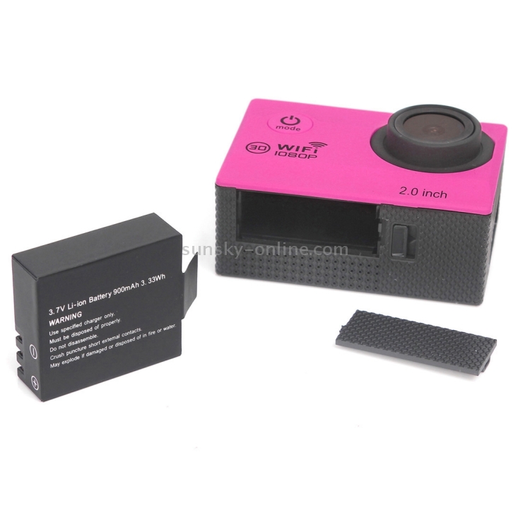 H16 1080P Portable WiFi Waterproof Sport Camera, 2.0 inch Screen ...