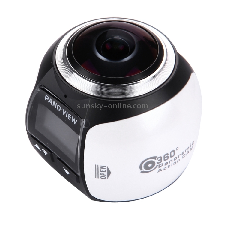 360 Degree Experience Fisheyes FHD 2440P WiFi DV 8.0MP Panoramic Video ...