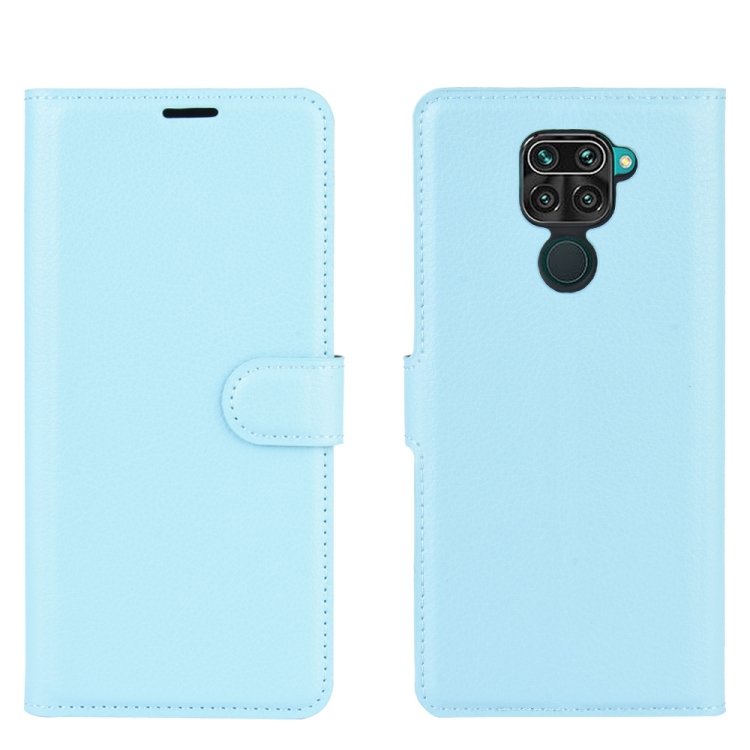 สำหรับ Xiaomi Redmi Note 9 / 10X 4G เนื้อลิ้นจี่เคสกันกระแทกแนวนอนพร้อม ...