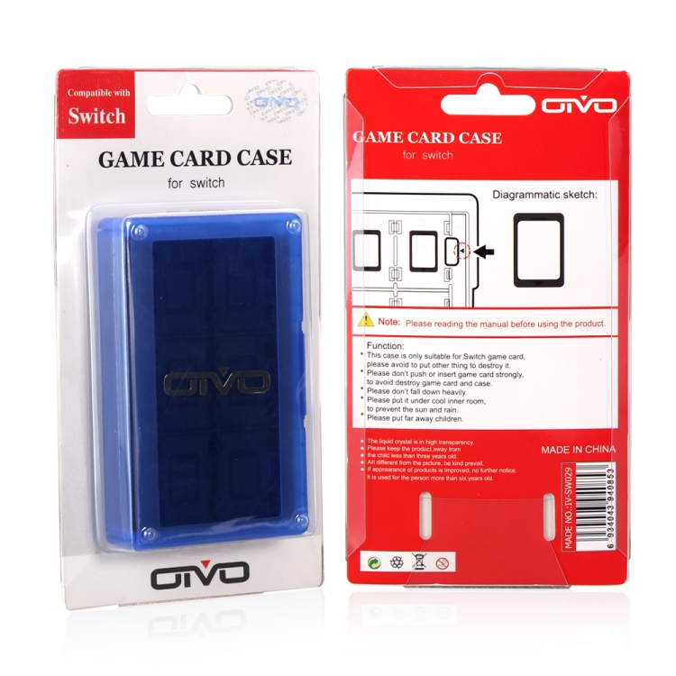 OIVO IV-SW029 24in1 Game Memory Card Storage Box Card Case Holder For ...