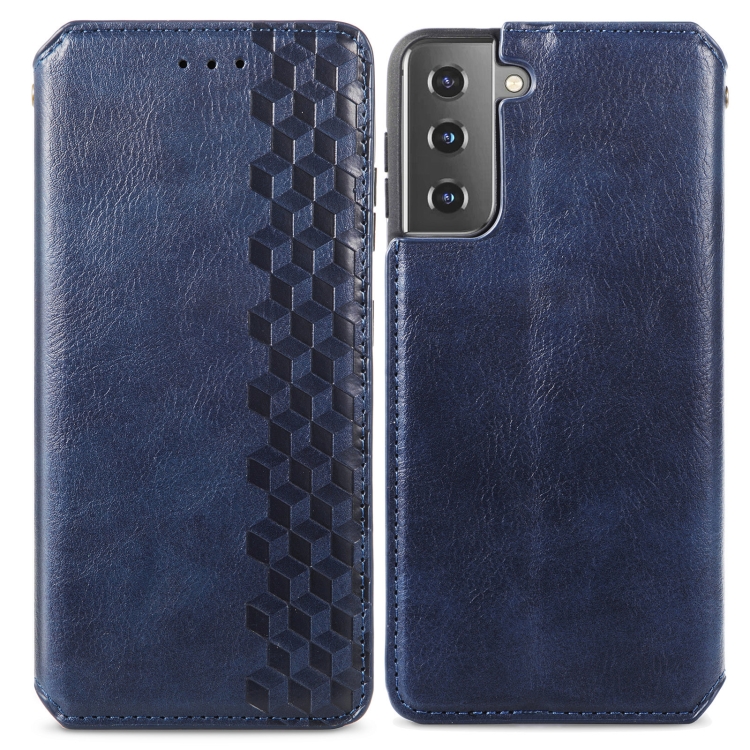 สำหรับ Samsung Galaxy S30 Plus Cubic Grid ซองหนัง PU แม่เหล็กแบบพลิก ...