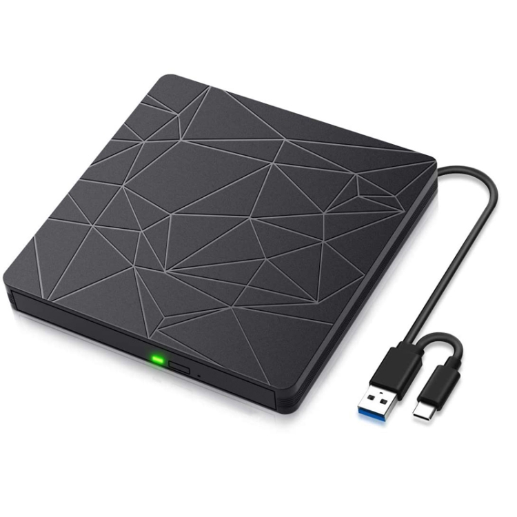 USB 3.0 Type-C DVD Drive Driverless High Speed Read Write Recorder CD ...