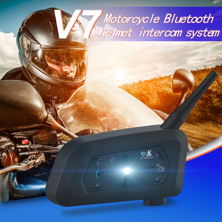 EJEAS V7 Type-C Interface Motorcycle Helmet Intercom