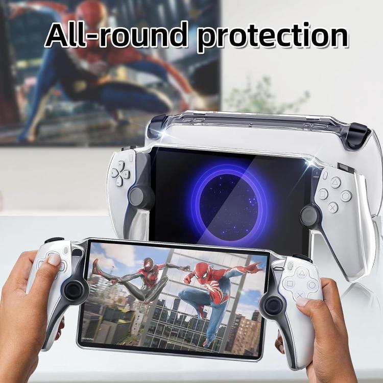 For Sony PS5 Streaming Handheld Console Crystal Clear PC Protective ...